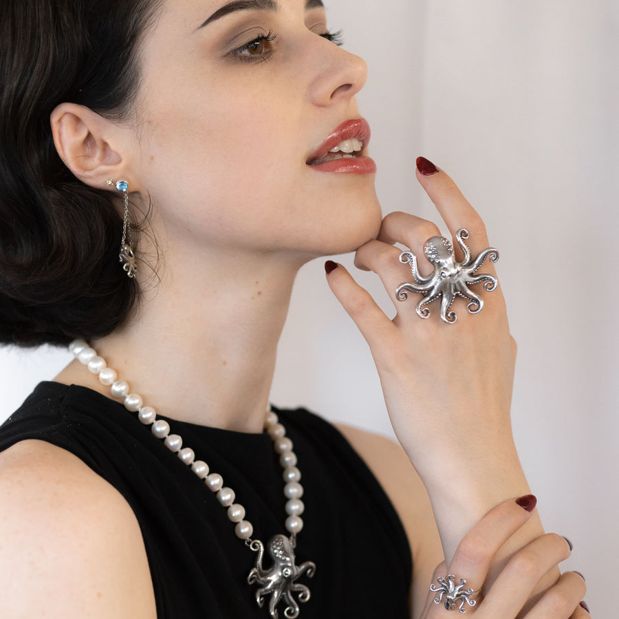 Kraken Octopus Collection - Nautical Jewellery - Nick Von K